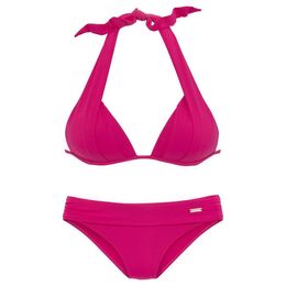 Lascana Set: Triangel-Bikini pink Gr. 32 Cup A. Ohne B&uuml;gel