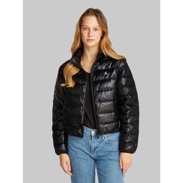 Calvin Klein Jeans Damen Steppjacke &raquo;UL DOWN SHINE PUFFER&laquo; mit Logodruck schwarz XL (42)