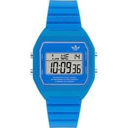 adidas originals Herren adidas originals Digitaluhr &raquo;DIGITAL TWO&laquo; Armbanduhr, Quarzuhr, Damenuhr, Herrenuhr blau