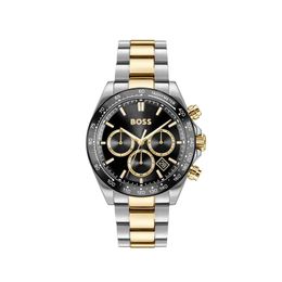 BOSS Herren BOSS Chronograph &raquo;HERO 2.0&laquo; Quarzuhr, Armbanduhr, Herrenuhr, Edelstahlarmband, analog, Tag