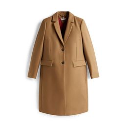 Tommy Hilfiger Damen Langmantel &raquo;CLASSIC SB WOOL REG COAT&laquo; mit Wolle und Kaschmiranteil braun 36