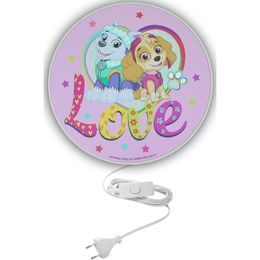 Niermann Wandleuchte &raquo;Pawsitive Pups, Kinderlampe, Kinderzimmer&laquo; E14 1 Stk. Wandleuchte Paw Patrol - Pawsitive Pups rosa