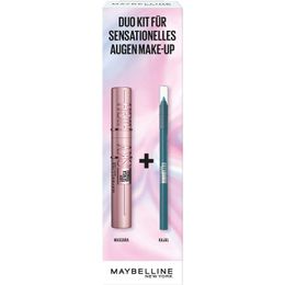 Maybelline New York Damen Maybelline NEW YORK Mascara &raquo;Lash Sensational Sky High + Tattoo Liner Gel Pencil&laquo; mit Bambusextrakt schwarz