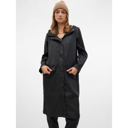 V&eacute;ro Moda Vero Moda Damen Regenmantel &raquo;VMMALOU COATED COAT NOOS&laquo; schwarz S