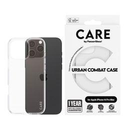 CARE by PanzerGlass Handyh&uuml;lle &raquo;Urban Combat Case f&uuml;r Apple iPhone 16 Pro Max&laquo; Backcover, Schutzh&uuml;lle, Handyschutzh&uuml;lle, Case, Schutzcase, sto&szlig;fest 