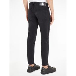 Calvin Klein Jeans Herren Slim-fit-Jeans &raquo;SLIM TAPER&laquo; mit Markenlabel schwarz 33, L&auml;nge 32