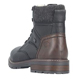 Rieker Herren Winterstiefelette mit Schaftpolsterung schwarz 46