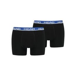 Head Herren Boxershorts &raquo;Head BASIC BOXER 2P&laquo; 2er Pack, mit elastischem Logobund blau S