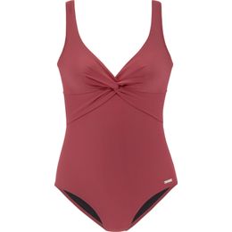 Lascana Damen Badeanzug rostrot Gr&ouml;&szlig;e 38C