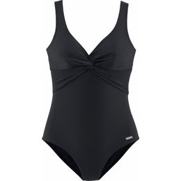 Lascana Damen Badeanzug schwarz Gr&ouml;&szlig;e 42C