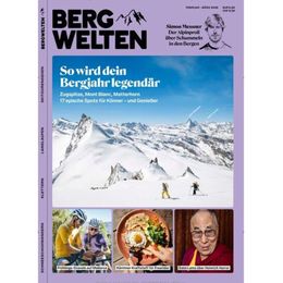 Hubert Burda Media 6 x BERGWELTEN Zeitschrift (Gutschein f&uuml;r Jahres Abo) | Gr.: onesize