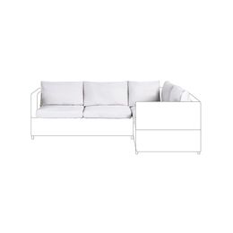 Beliani Kissenbezug AVOLA in Grau - (W) 57 x (H) 10 x (L) 64 cm | Gr.: onesize