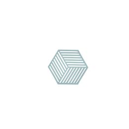 Zone Denmark Untersetzer Hexagon in Fog blue | Gr.: onesize