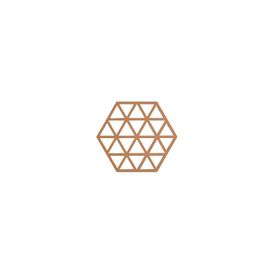 Zone Denmark Untersetzer Triangles in Light Terracotta | Gr.: onesize