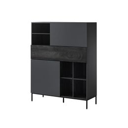 home24 Highboard Meon in Grau | Gr.: onesize