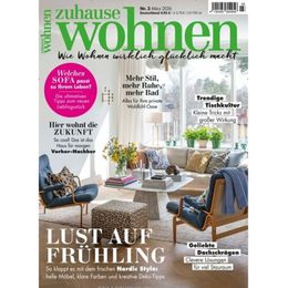 Hubert Burda Media 10 x ZUHAUSE WOHNEN Zeitschrift (Gutschein f&uuml;r Jahres Abo) | Gr.: onesize