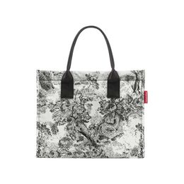 Reisenthel Daily Shopper - Shopper 42 cm (smiley grey) in jacquard grey | Gr.: onesize