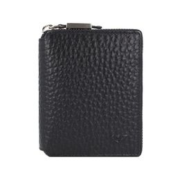 VLD VOi Leather Design Hirsch Pia Geldb&ouml;rse RFID Leder 10 cm in schwarz | Gr.: onesize
