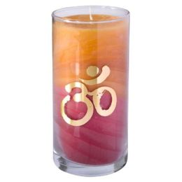 Saraswati Design Nonbook - Kerze "Sunset Om" im Glas Stearin | Gr.: onesize