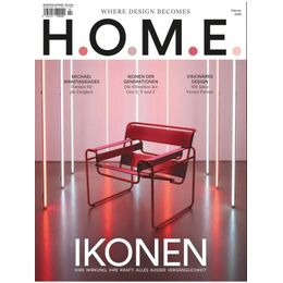 Hubert Burda Media 10 x H.O.M.E. Zeitschrift (Gutschein f&uuml;r ein Jahres Abo) | Gr.: onesize