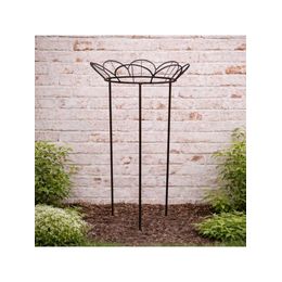 AltoBelli Staudenst&uuml;tze AMARA Metall Rost Braun Lackiert Rund 102x60 cm | Gr.: onesize