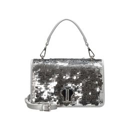 Seidenfelt Seljord - Henkeltasche 23.5 cm (black) in silver | Gr.: onesize