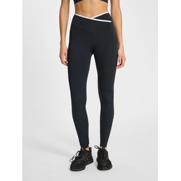Hummel Leggings Hmlyoga Multisport Damen in BLACK | Gr.: S