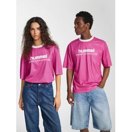 Hummel T-Shirt Hmlpulse Fu&szlig;ball Erwachsene in CAMEO PINK | Gr.: L