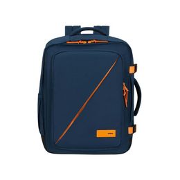 American Tourister Take2Cabin - Reiserucksack 15.6" M 45 cm (blau) in dark navy/radiant orange | Gr.: onesize