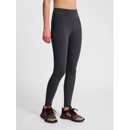 Hummel Leggings Hmlpulse Multisport Damen in EBONY | Gr.: L