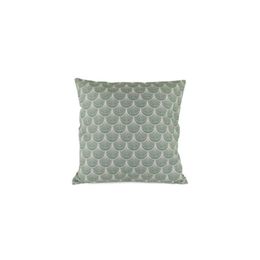 Pl&uuml;ckefinken Nonbook - Dekokissen - Art-d&eacute;co-Muster Seegr&uuml;n | Gr.: onesize