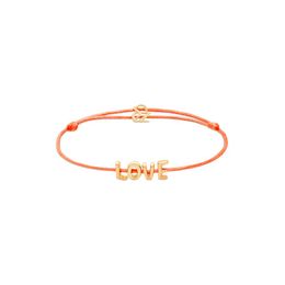 Echtzeit Armband Love Letters in orange | Gr.: onesize