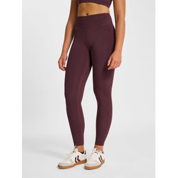 Hummel Leggings Hmlpulse Multisport Damen in FUDGE | Gr.: M