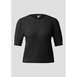 QS Strickpullover in 9999_schwarz | Gr.: XS