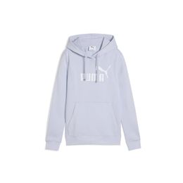 Puma No. 1 Logo Hoodie mit K&auml;ngurutaschen in Flieder | Gr.: XL