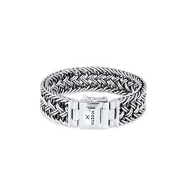 Kuzzoi Armband 925 Sterling Silber Twisted in Silber | Gr.: 23 cm