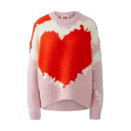Oui Pullover in rose red | Gr.: 40
