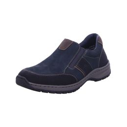 Rieker Slipper in schwarz/pazifik/schoko | Gr.: 43