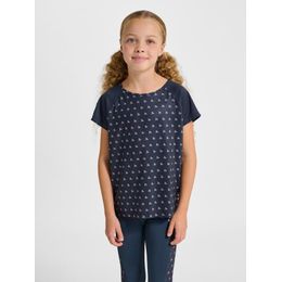 Hummel T-Shirt Hmljr Mix M&auml;dchen in BLACK IRIS | Gr.: 58-63