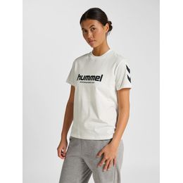 Hummel T-Shirt Hmllegacy Damen in WHITE | Gr.: XL