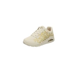 Skechers Schn&uuml;rschuh in beige | Gr.: 41