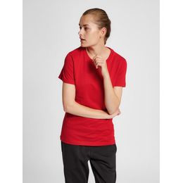 Hummel T-Shirt Hmlred Damen in TANGO RED | Gr.: XL