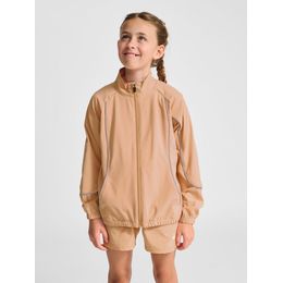 Hummel Rei&szlig;verschluss Jacke Hmljr Woven Lebensstil Kinder in PEACH BLOOM | Gr.: 146/152