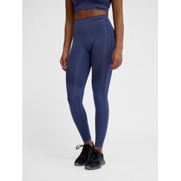 Hummel Leggings Hmlmt Shaping Damen in BLUE INDIGO | Gr.: M