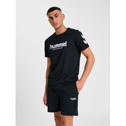 Hummel T-Shirt Hmllegacy Herren in BLACK | Gr.: S