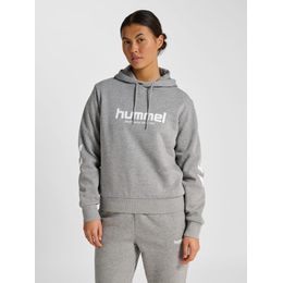 Hummel Verstellbare Taille Kapuzenpullover Hmllegacy Damen in GREY MELANGE | Gr.: XL