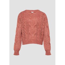 QS Strickpullover in 38W0_rubinrot | Gr.: S