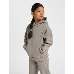Hummel Kapuzenpullover Hmljr Loose Kinder in ROCK RIDGE | Gr.: 58-63