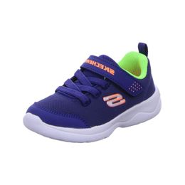 Skechers Sneaker STEPZ 2.0 - MINI WANDERER in navy/lime | Gr.: 28