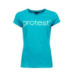 Protest " CLASSIC LOGO T-SHIRT in Teal Green | Gr.: xs